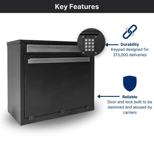 Mailbox Sentinel XL Front Loader - Combination Mail and Package Box