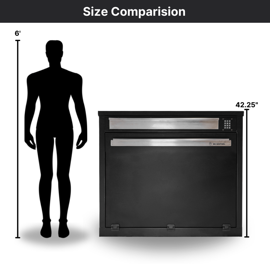 Mailbox Sentinel XL Front Loader - Combination Mail and Package Box